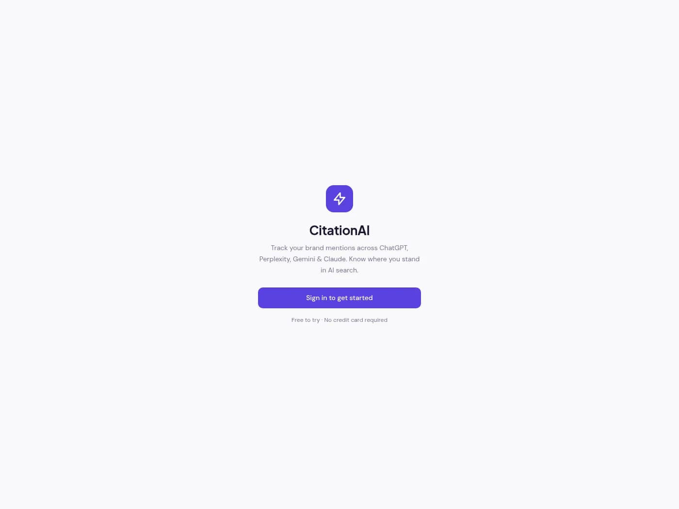 AI Citation Tracker