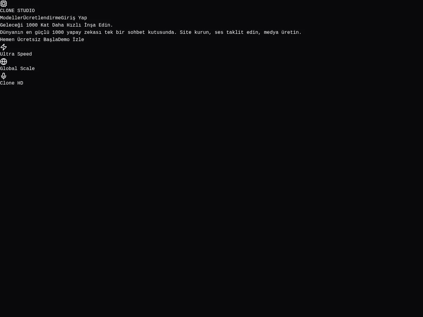 AI Clone Studio