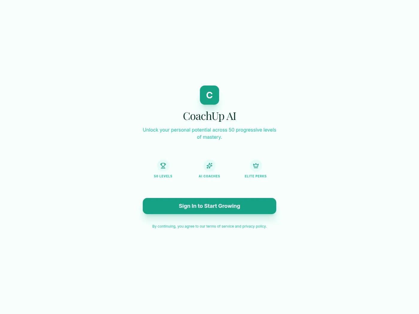 AI Multi-Coach Levels App