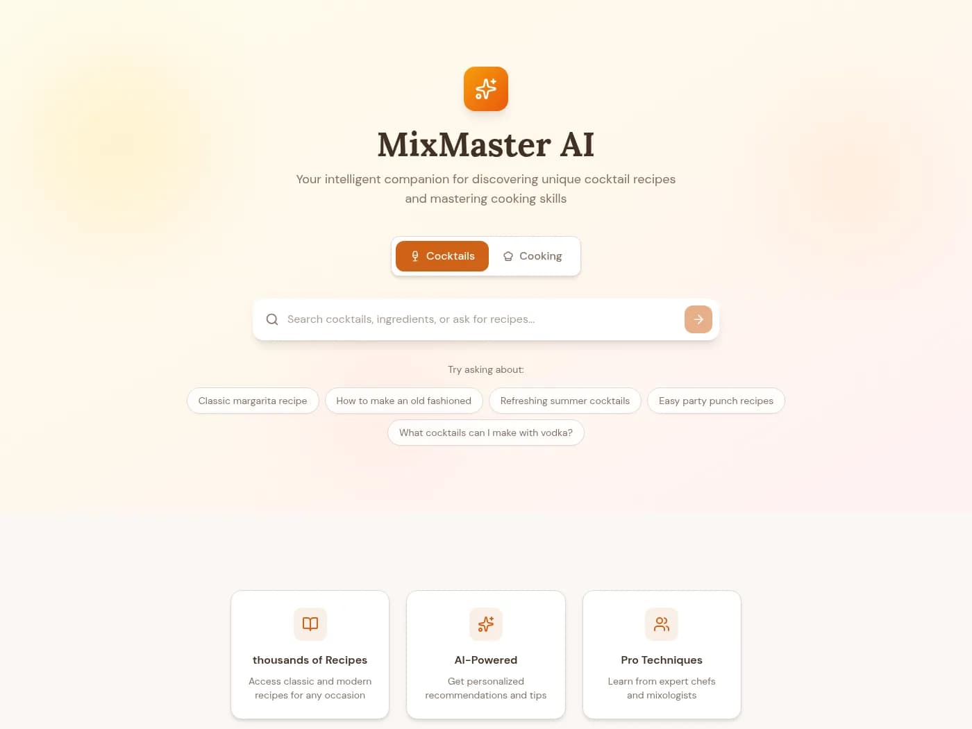 MixMaster AI