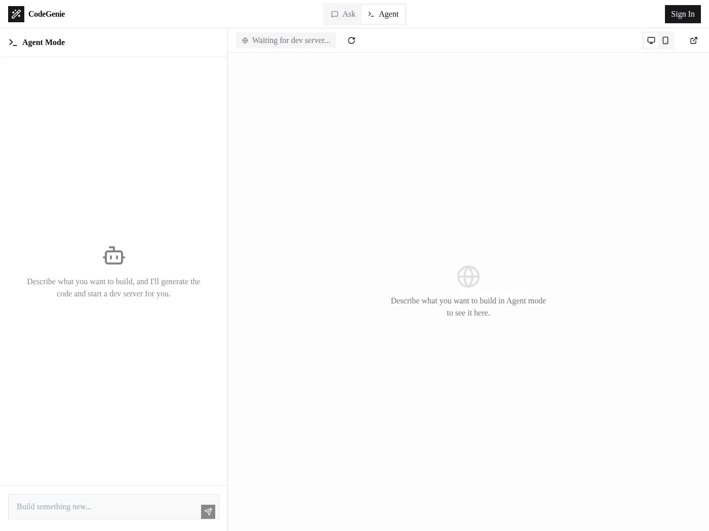 CodeGenie AI Assistant