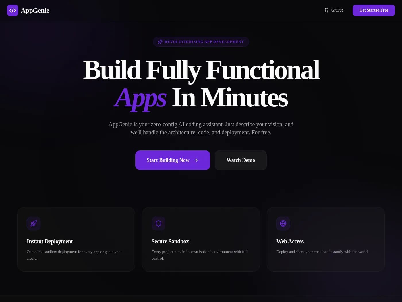 AppGenie AI Assistant