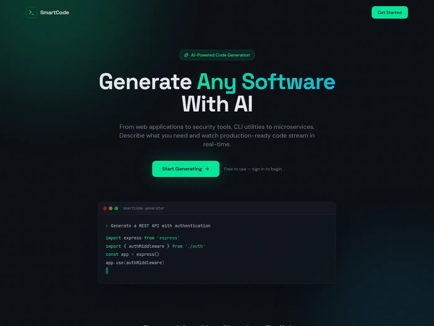 SmartCode Generator