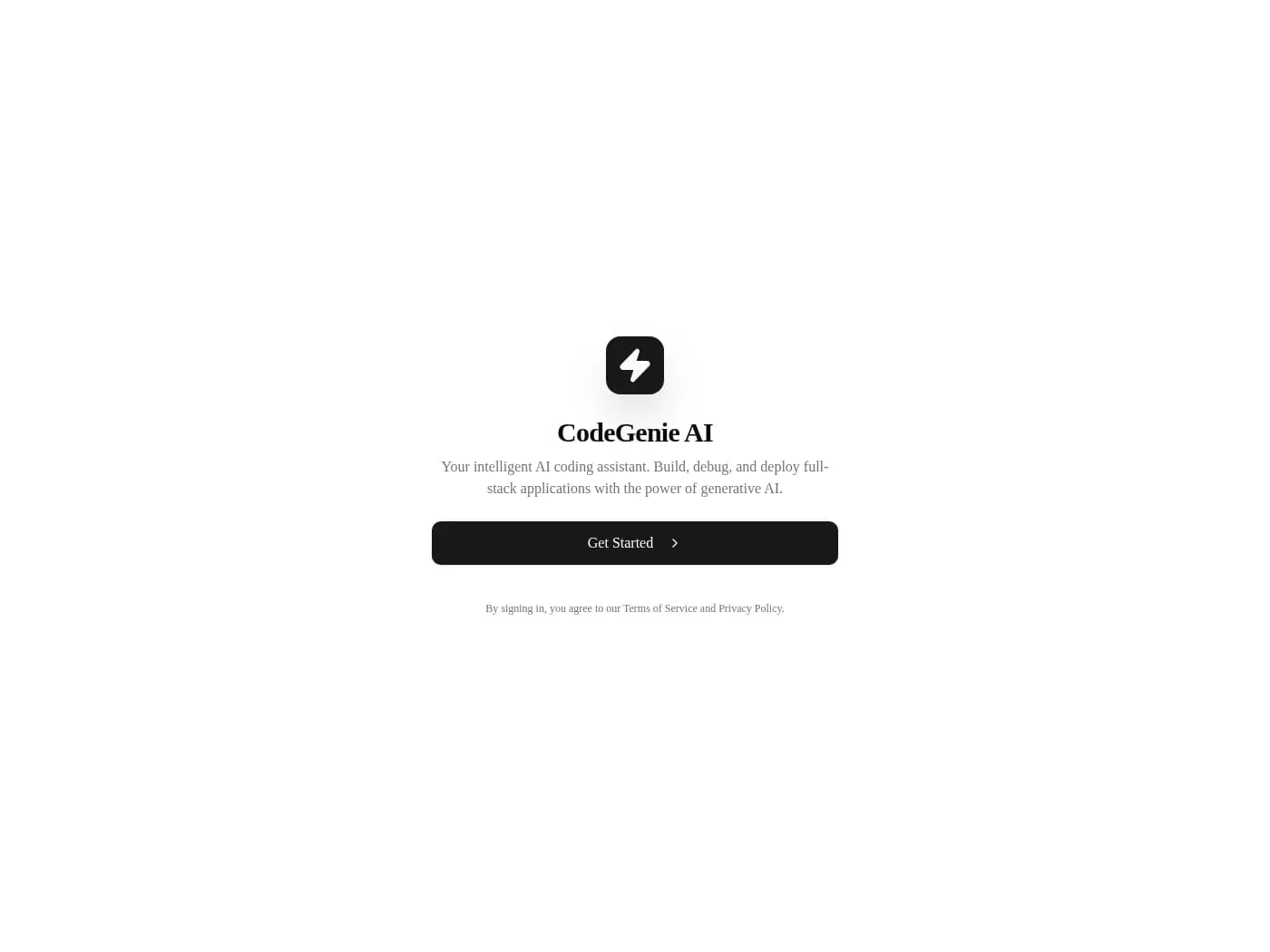 CodeGenie AI Assistant