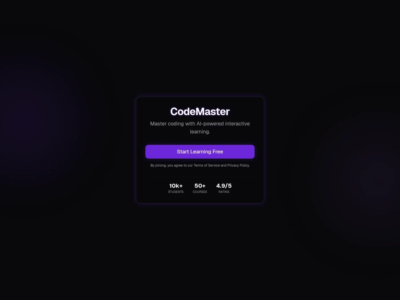 CodeMaster Academy