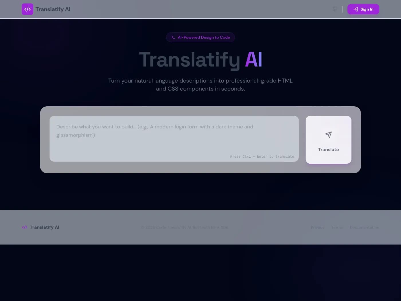 Code Translatify AI