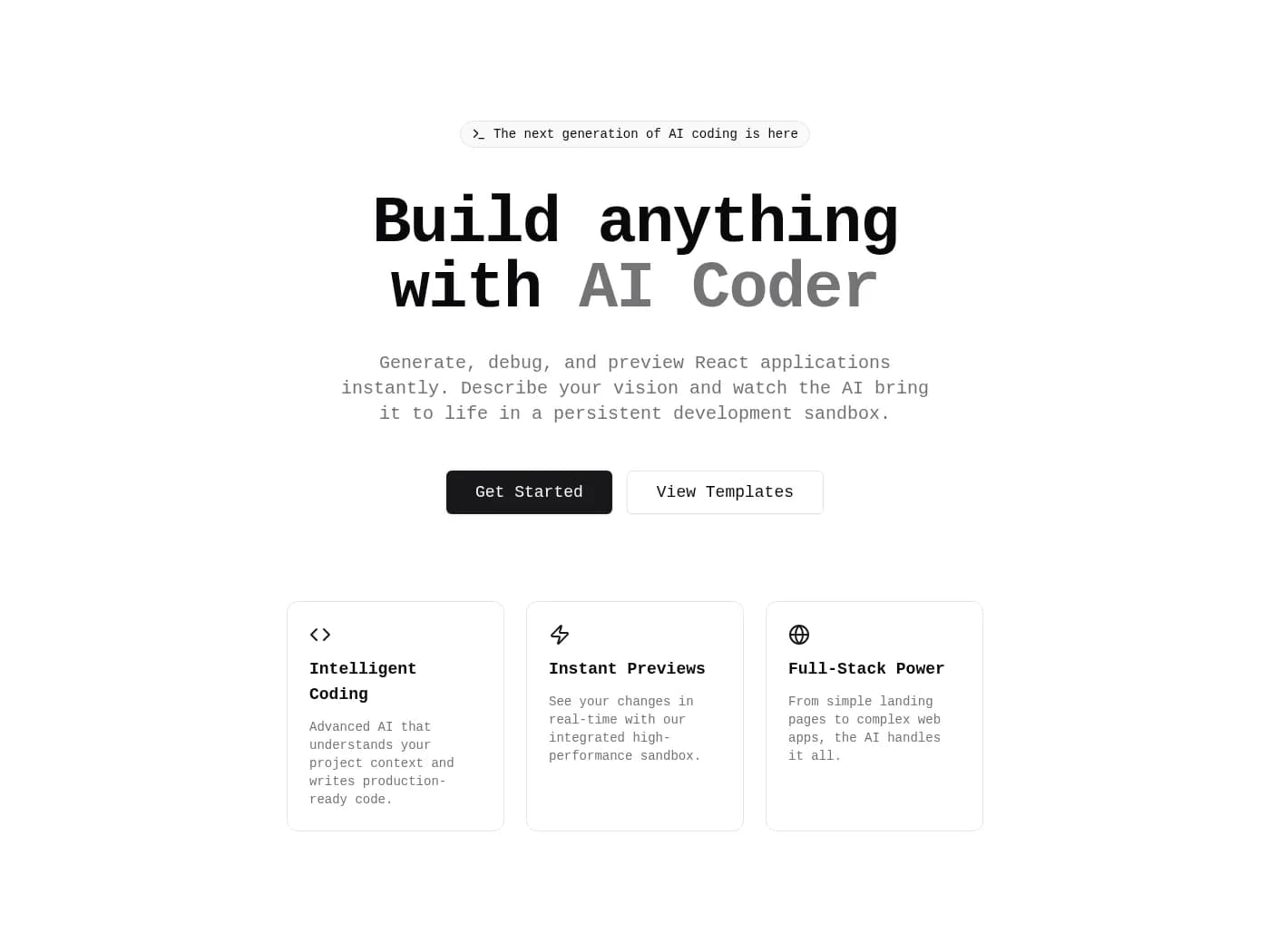 AI Coder App