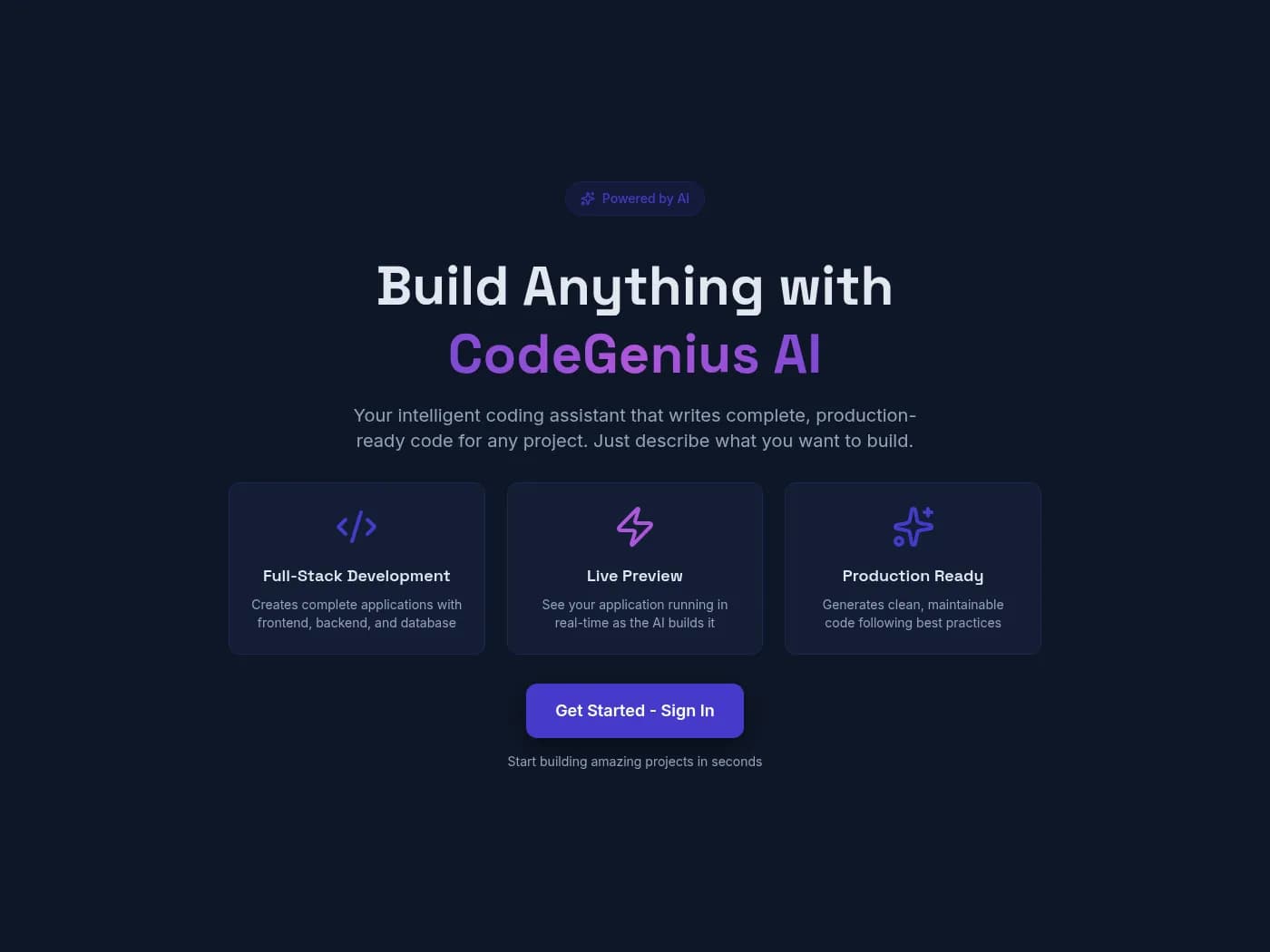 CodeGenius AI Agent