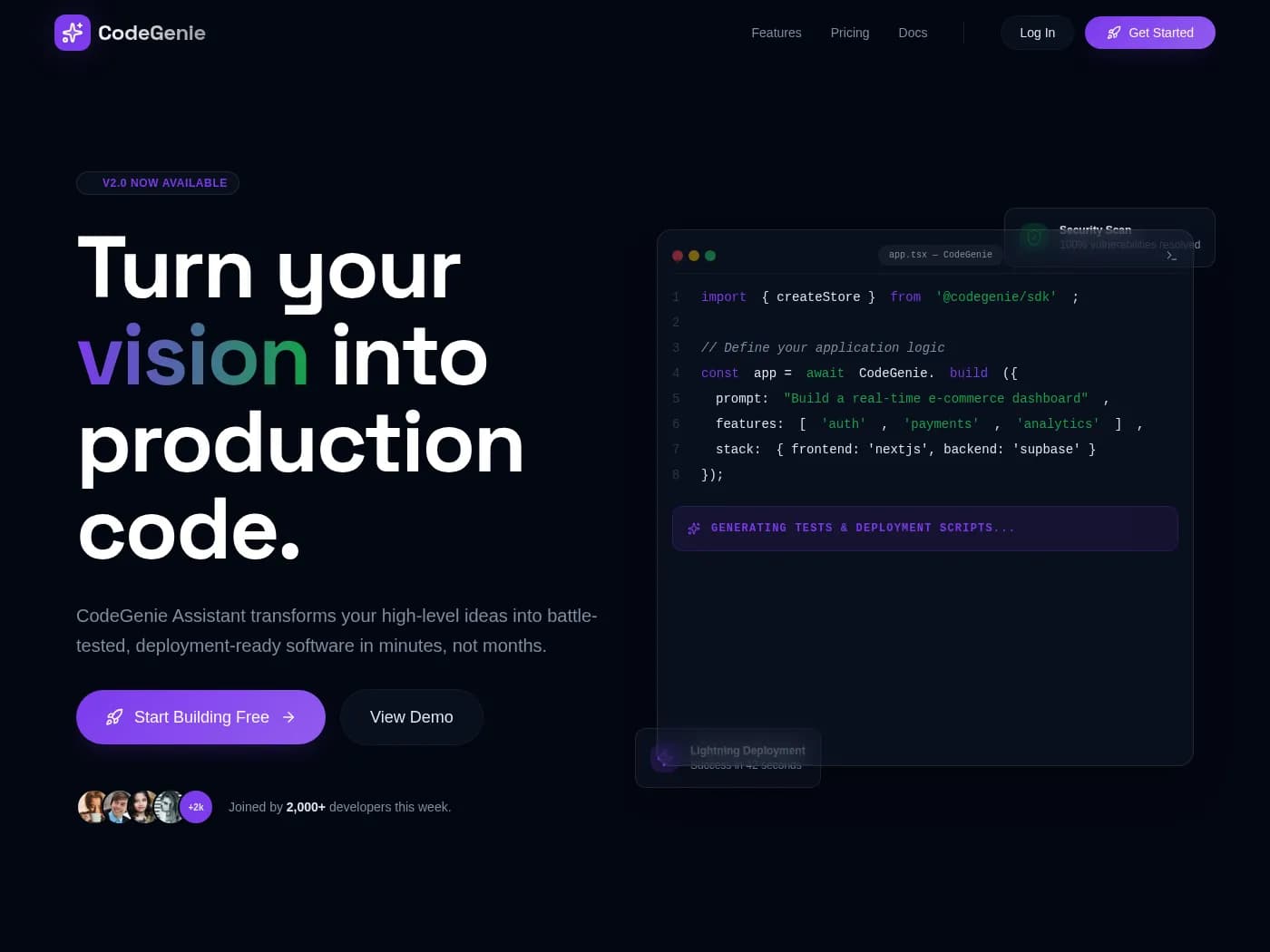 CodeGenie Assistant