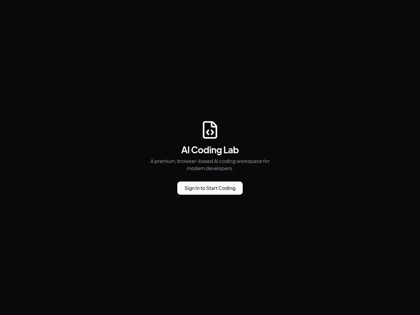 AI Coding Lab