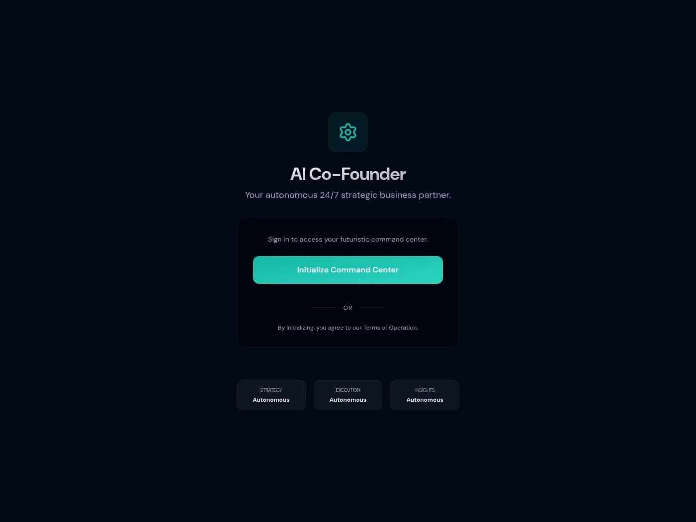 AI Co-Founder Platform