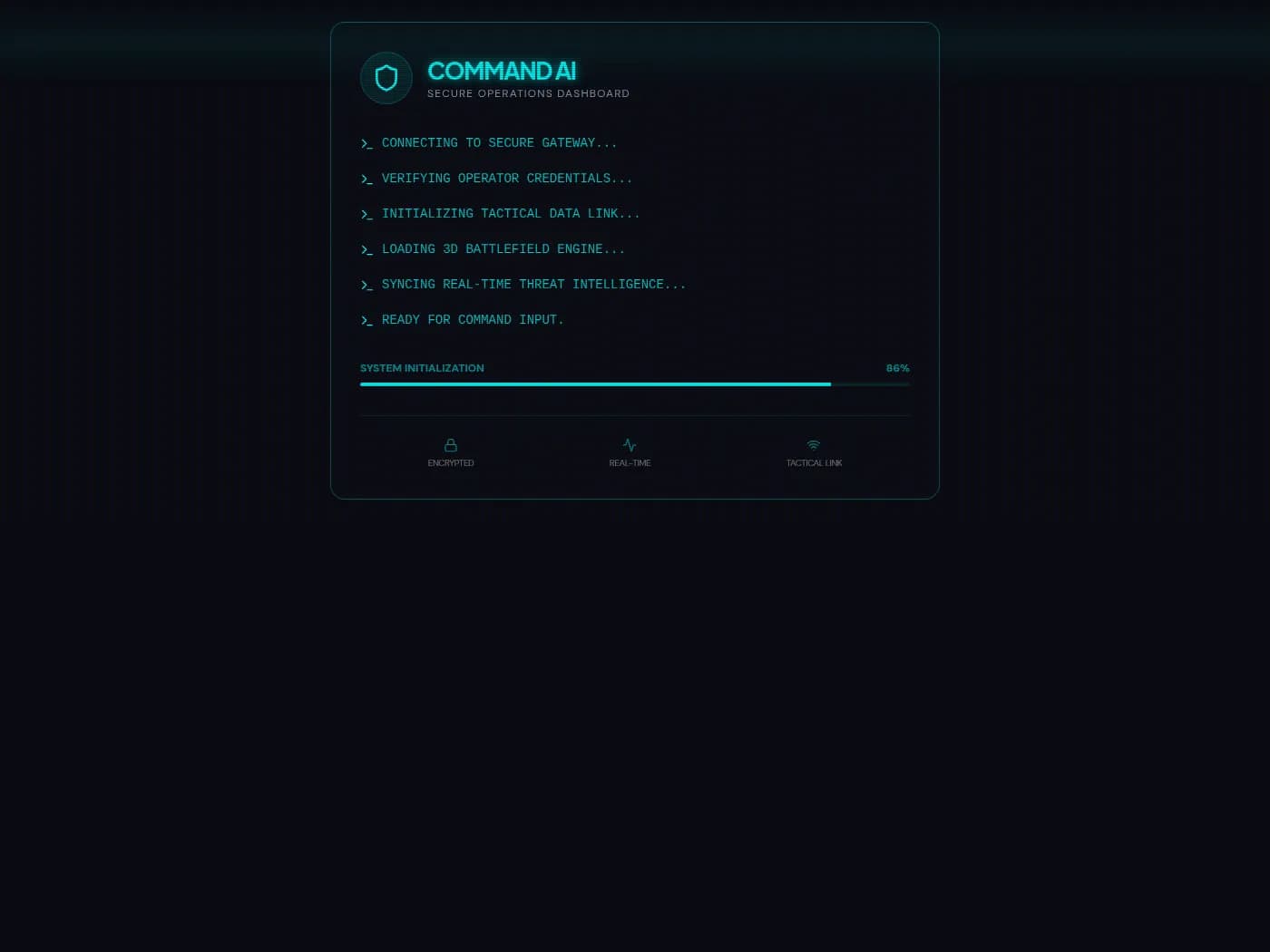 CommandAI Operations Dashboard