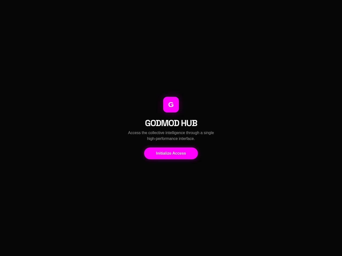 GodMod AI Command Hub