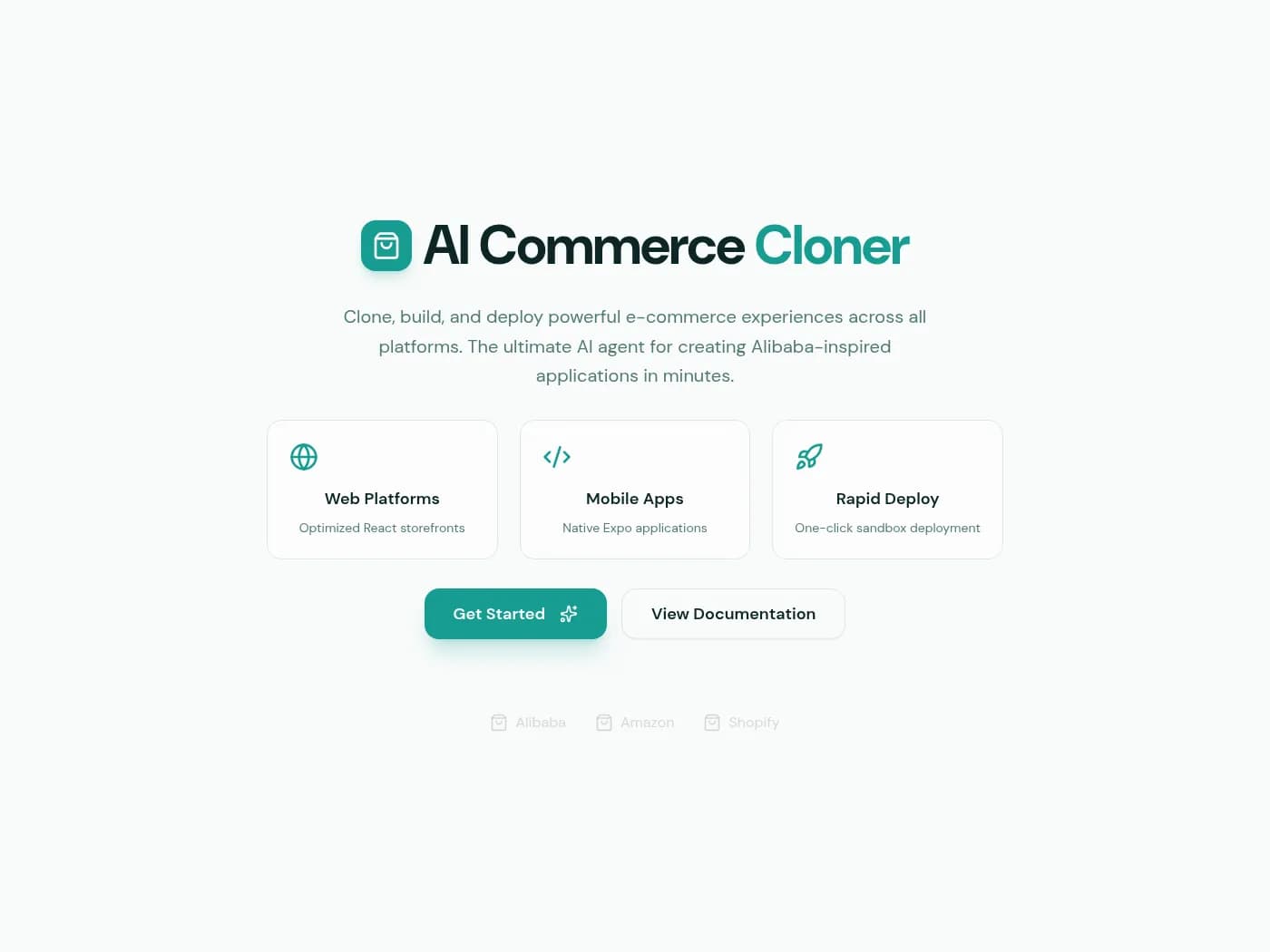 AI Commerce Cloner