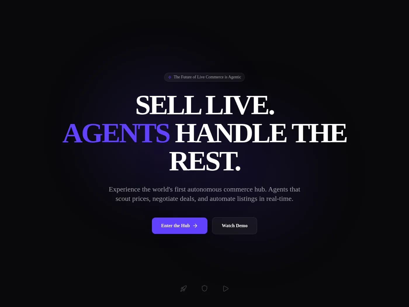 Livestream AI Commerce Hub