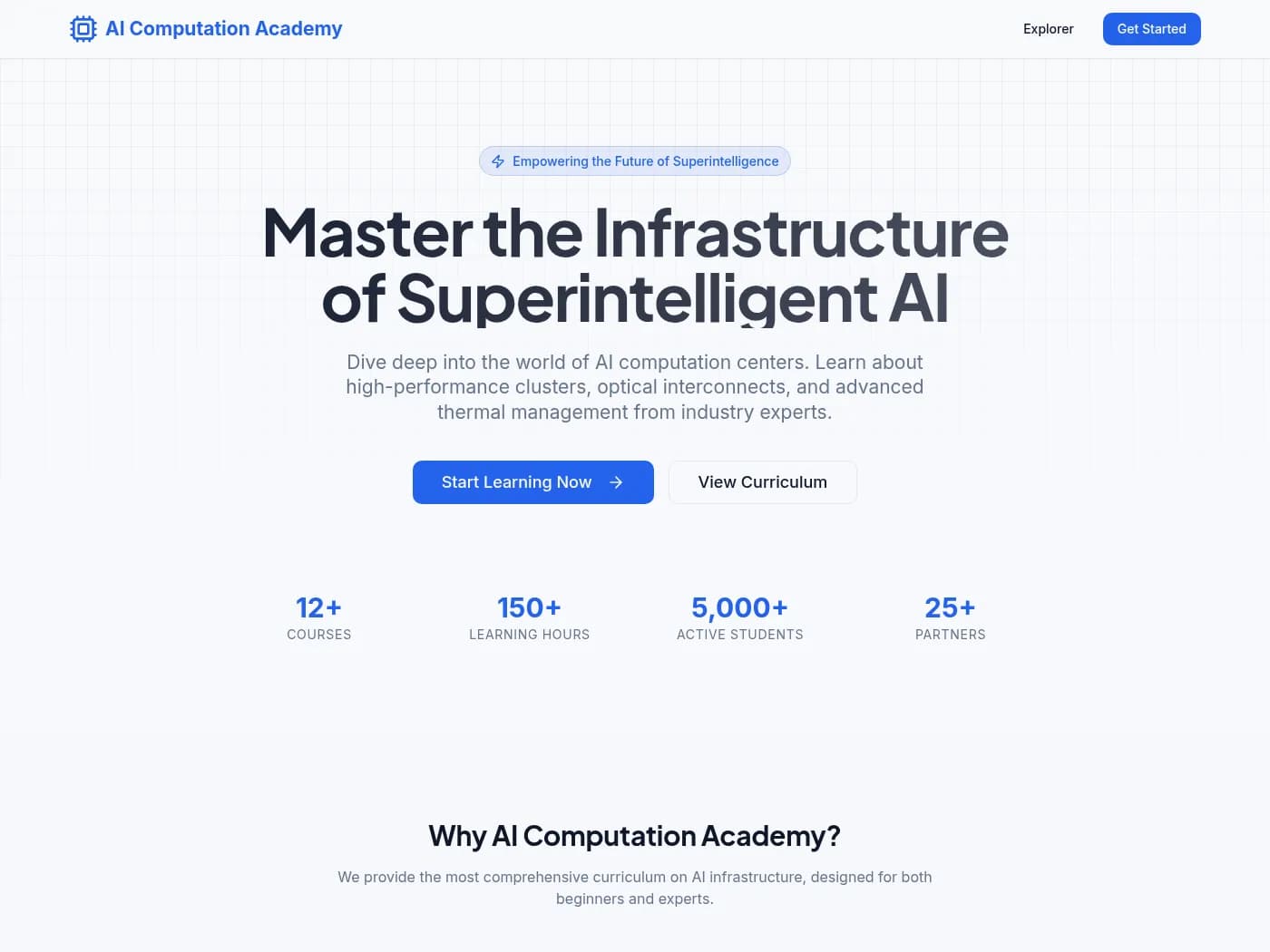AI Computation Academy