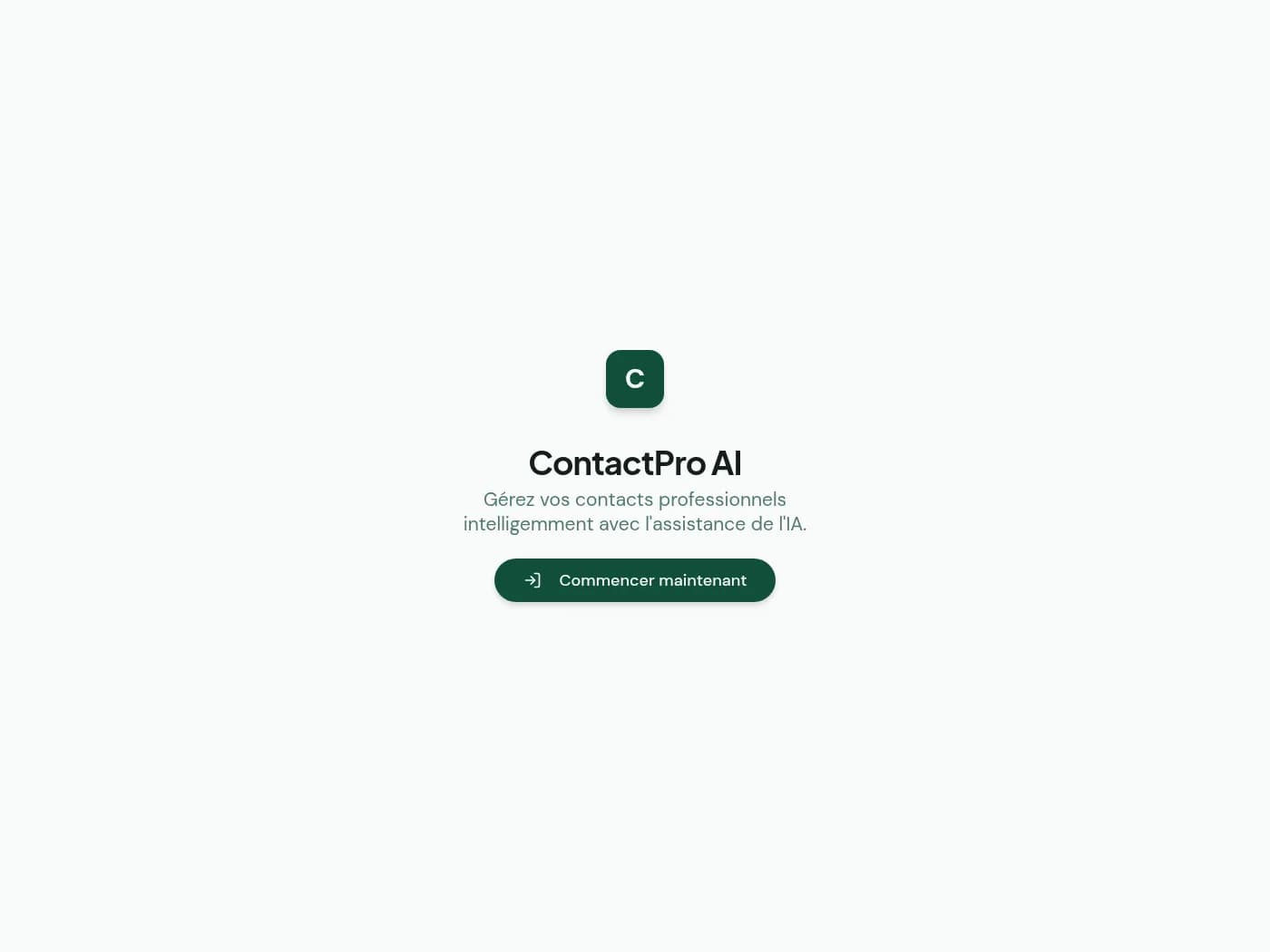 AI Contact Manager