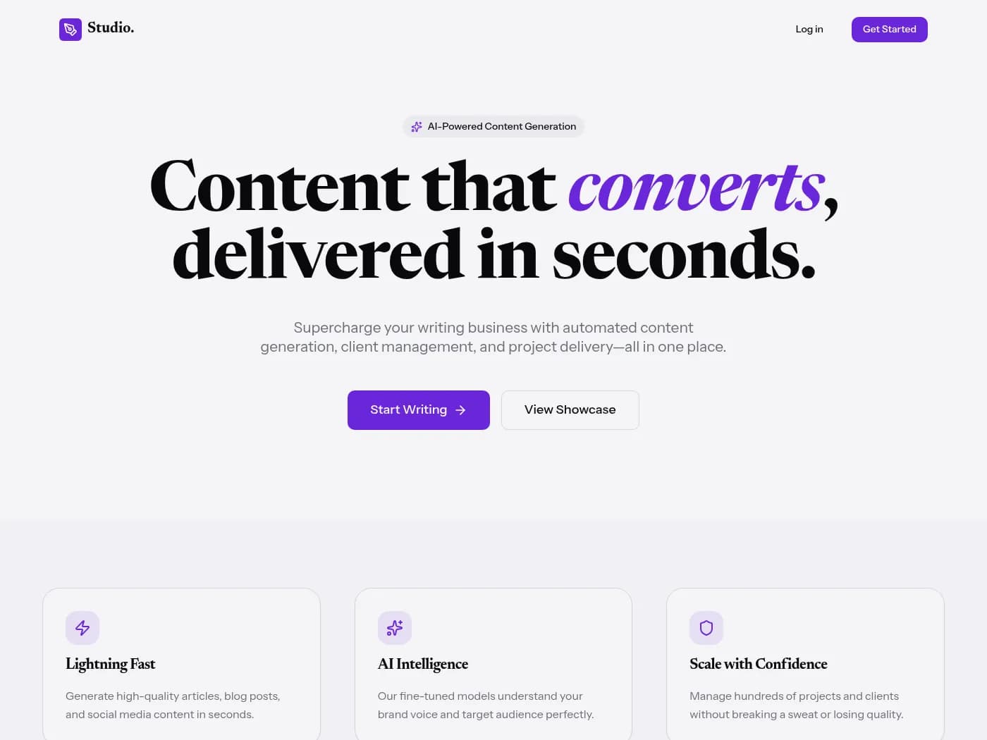 AI Content Studio