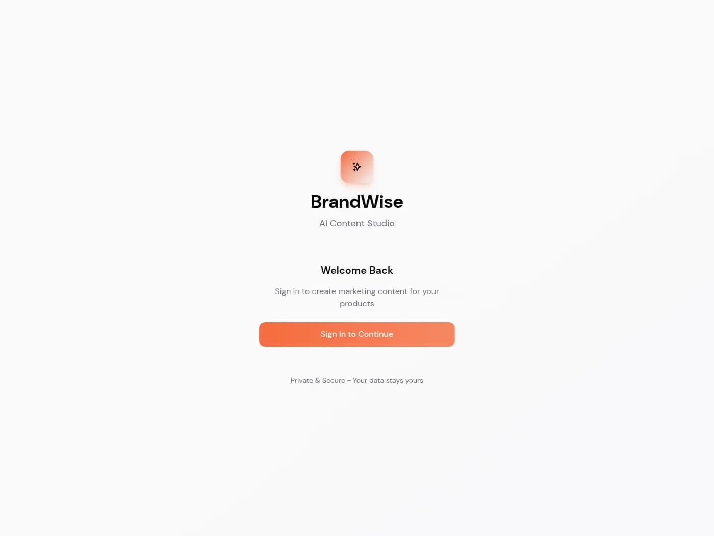 BrandWise AI Content Studio