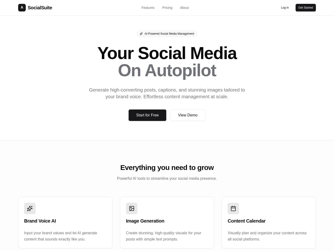 AI Social Media Suite