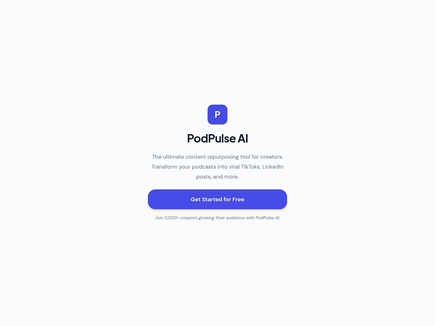 PodPulse AI Repurposer