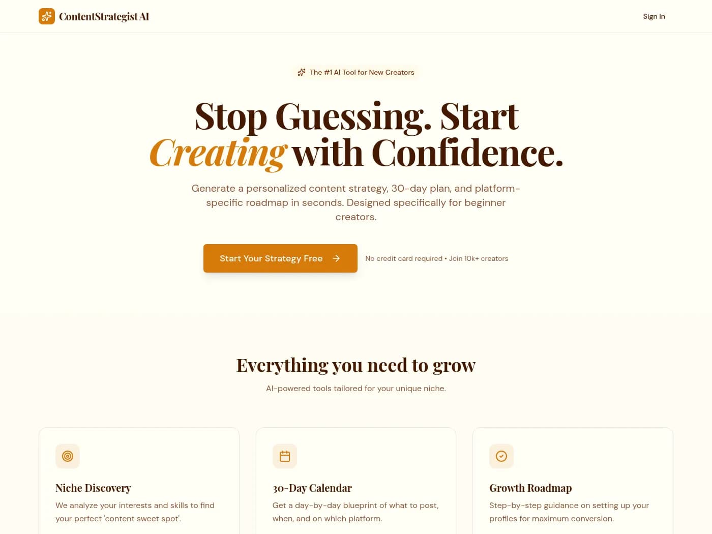 Content Strategist AI