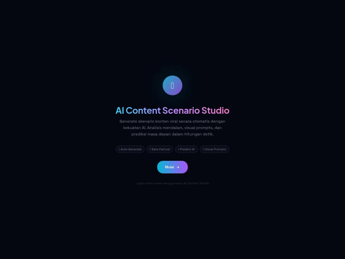 AI Content Scenario Studio