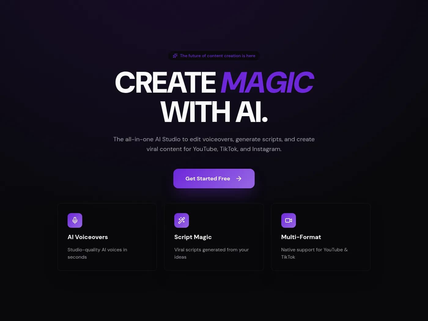 AI Content Editor Studio