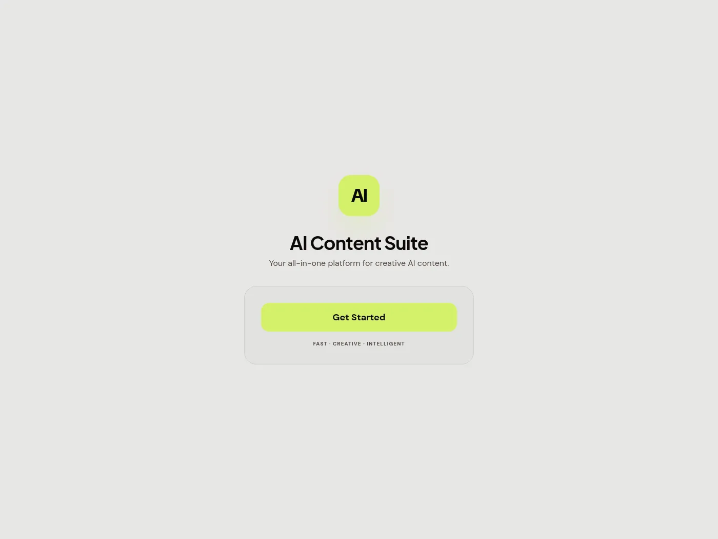 AI Content Suite