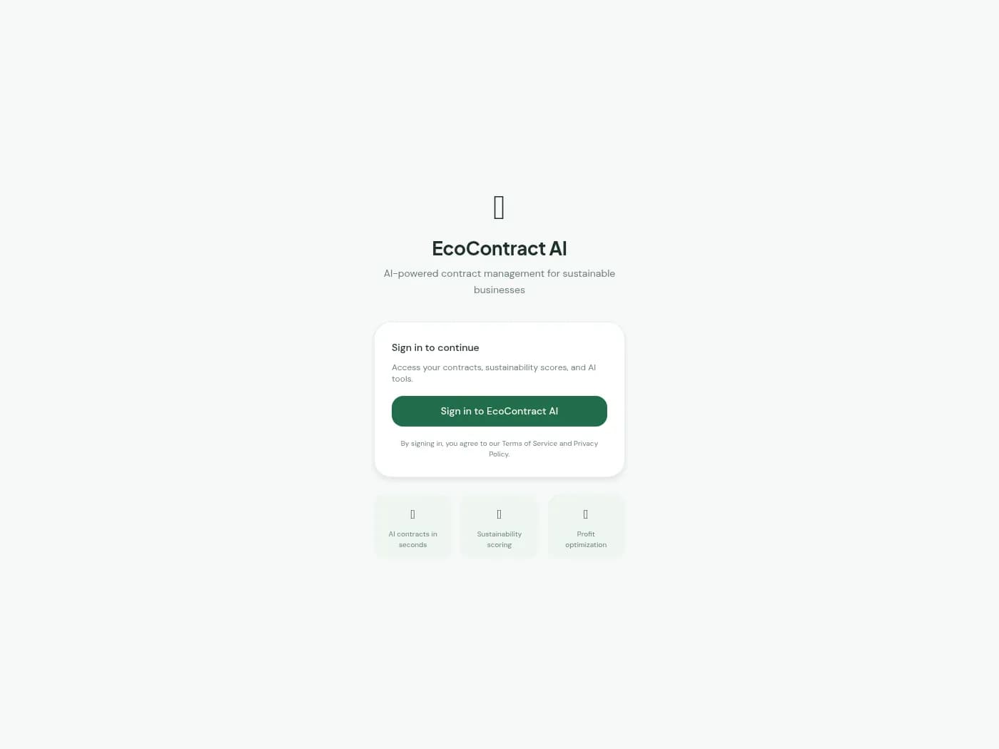 EcoContract AI