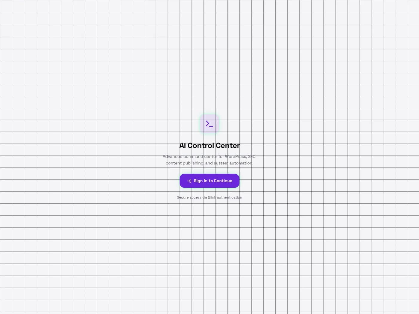 AI Control Command Center