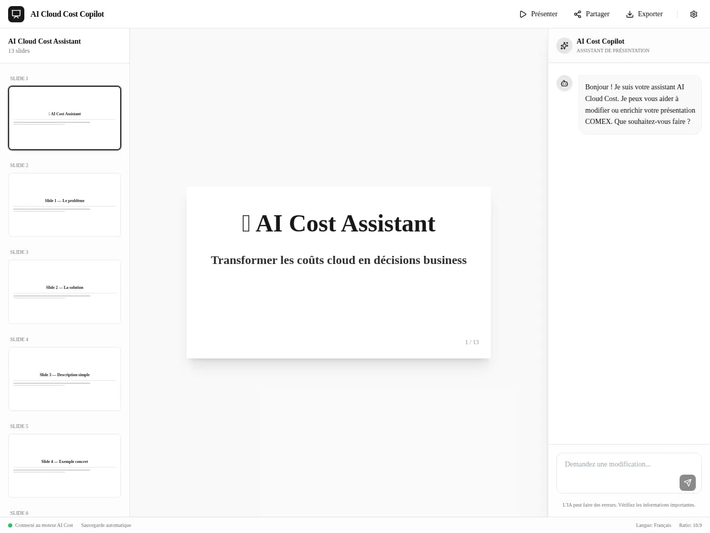 AI Cloud Cost Copilot