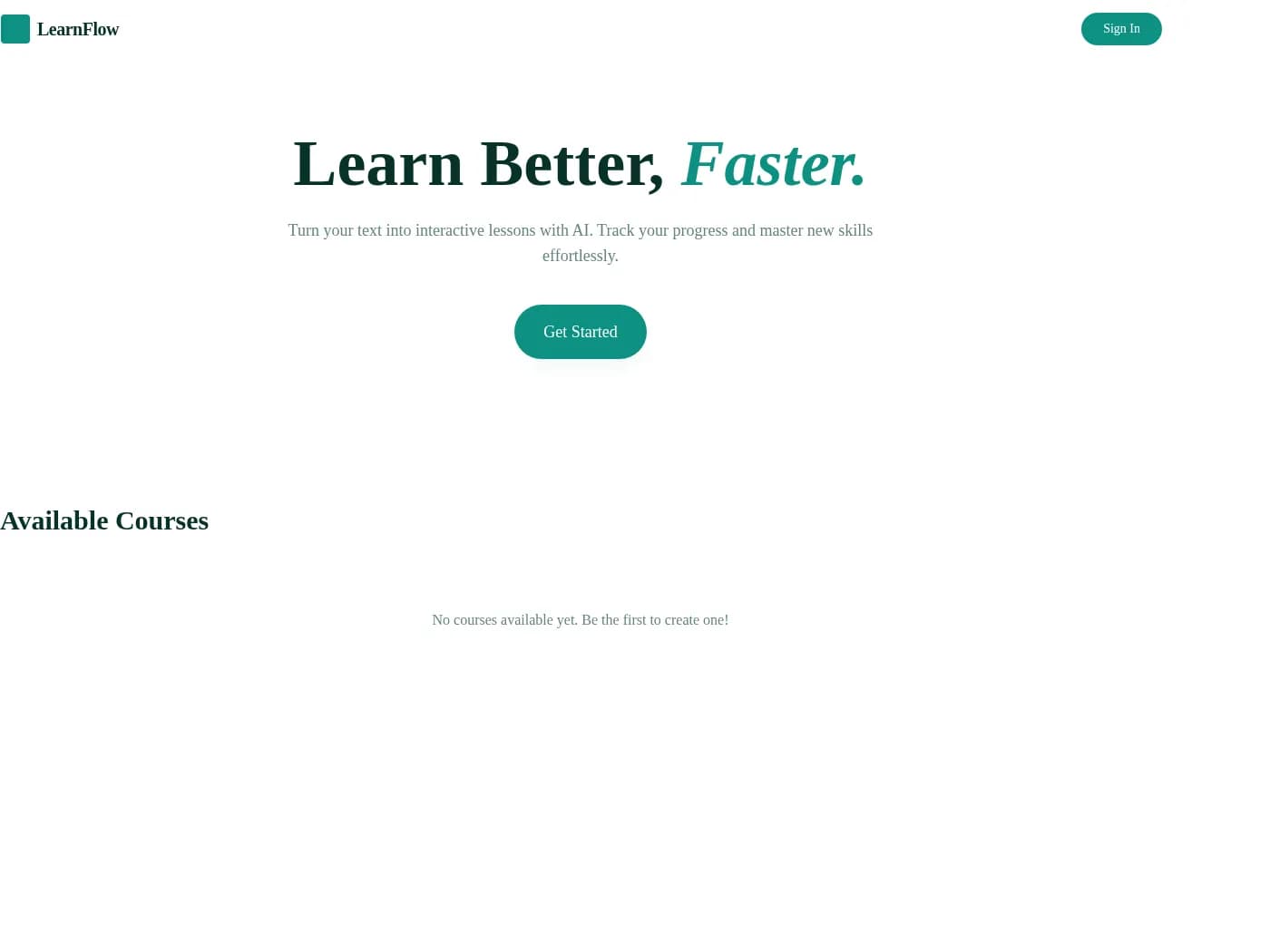 AI Course Maker