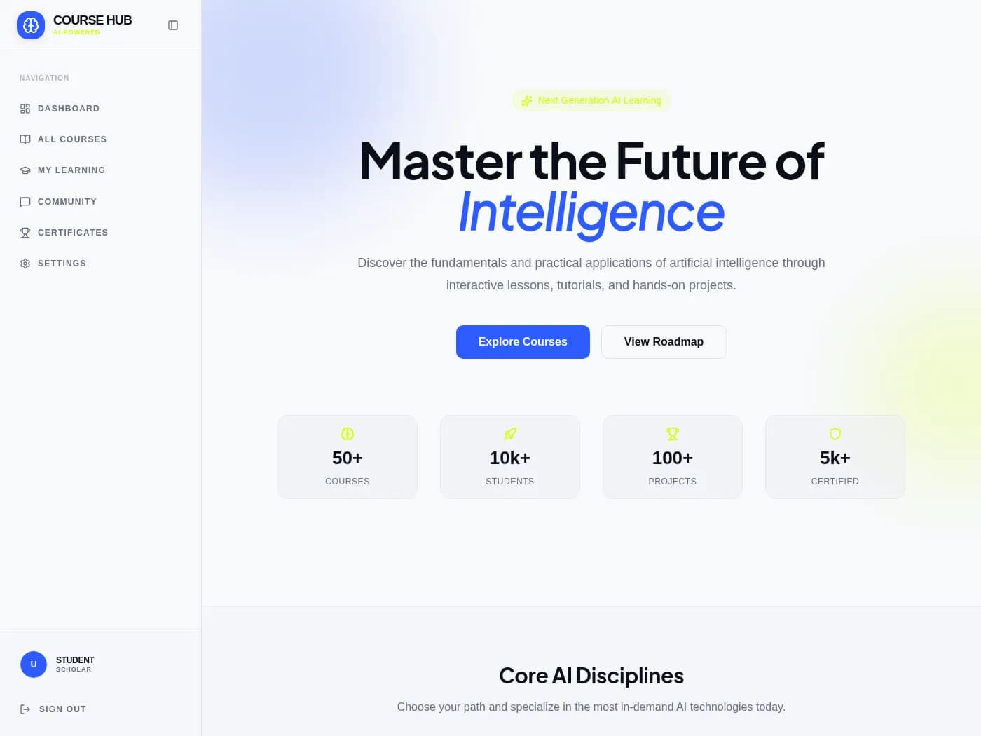 AI Course Hub