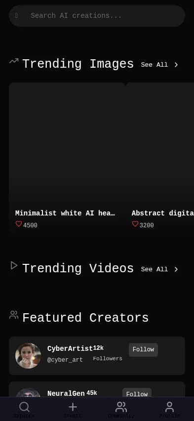 AI Creative Futurist Mobile