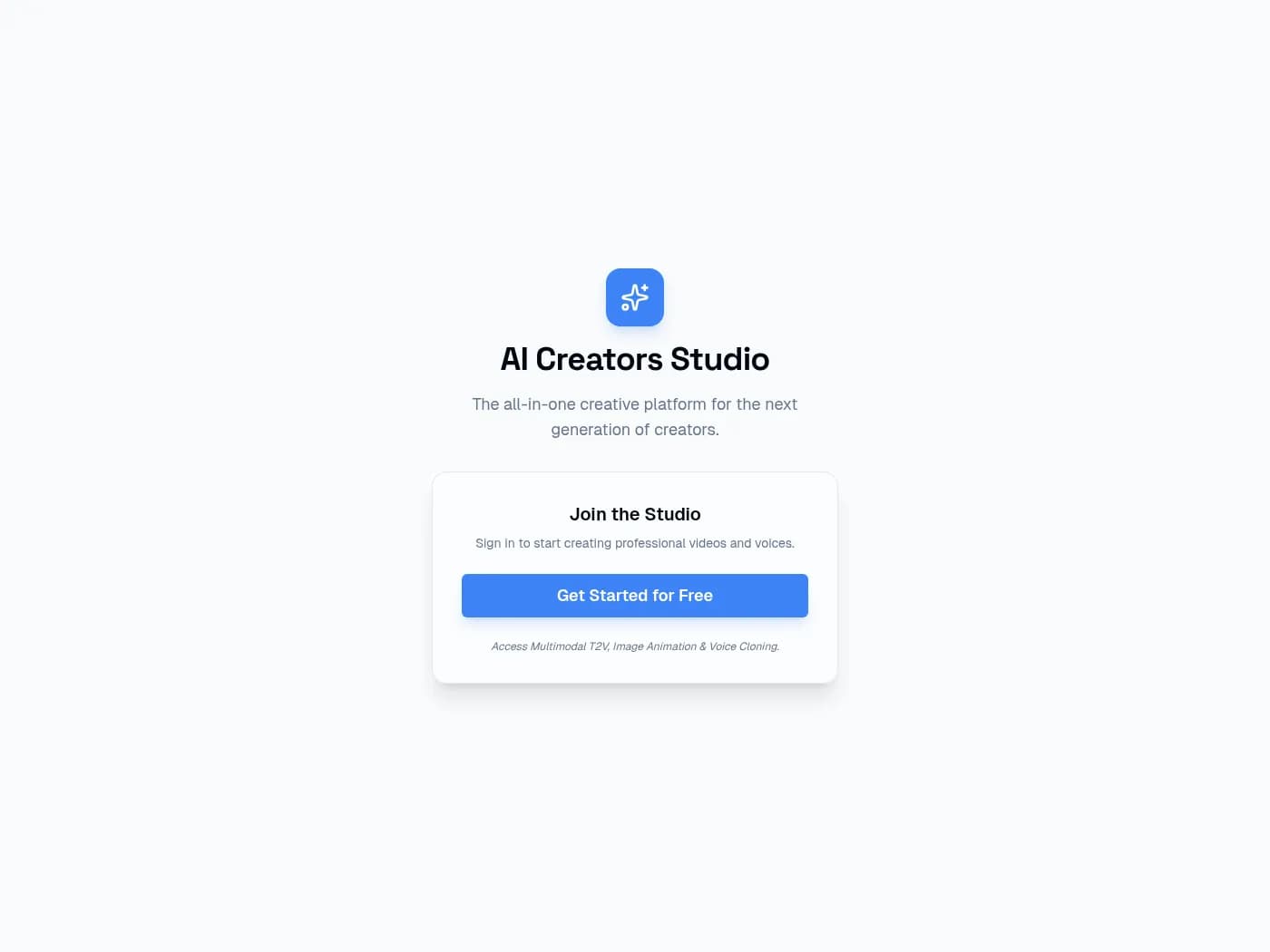 AI Creators Studio