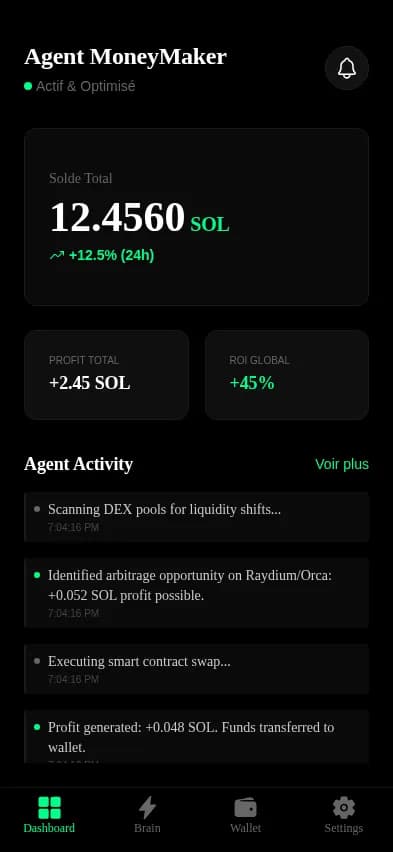 MoneyMaker AI Agent