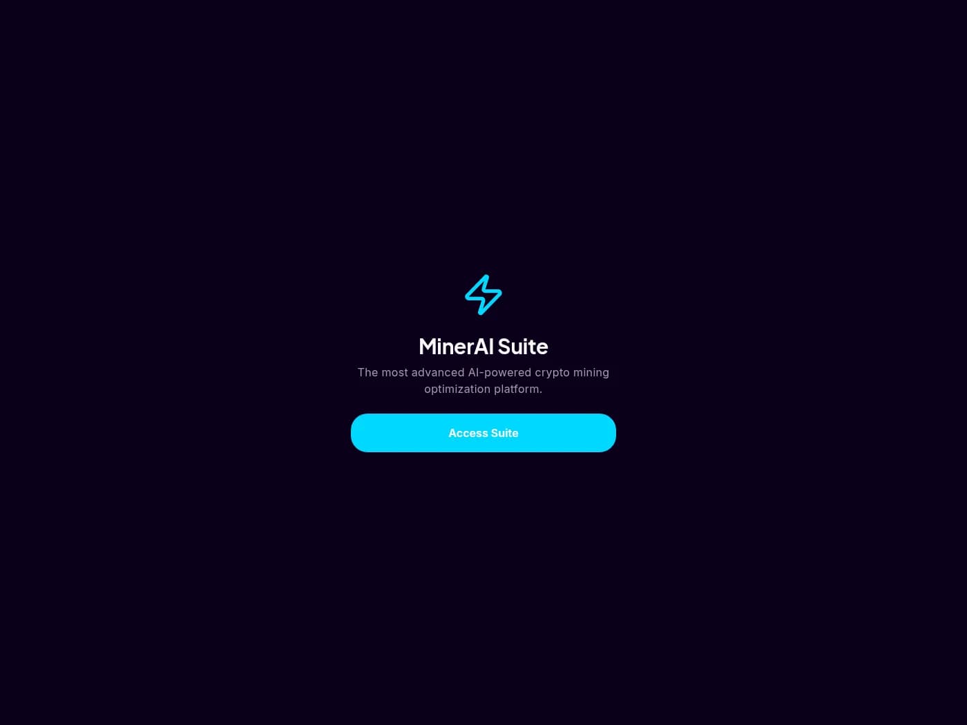 CryptoMiner AI Suite