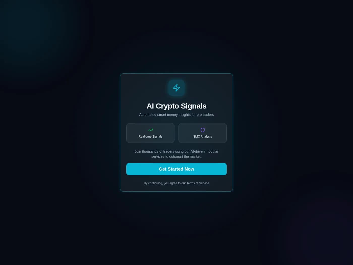 AI Crypto Signal Platform