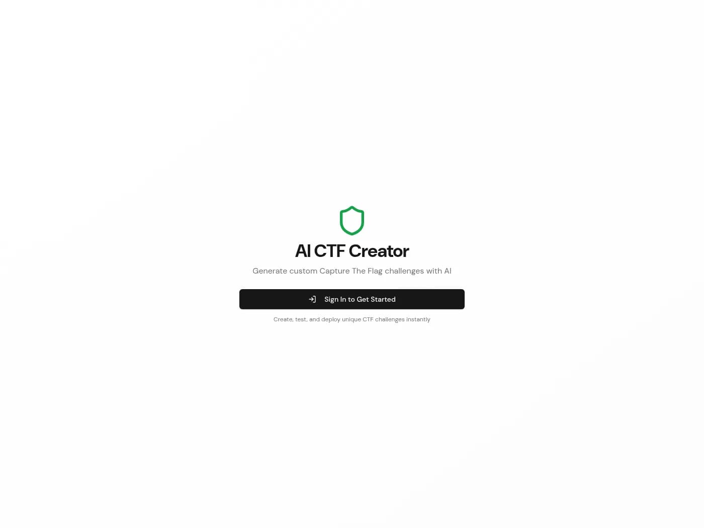 AI CTF Challenge Creator