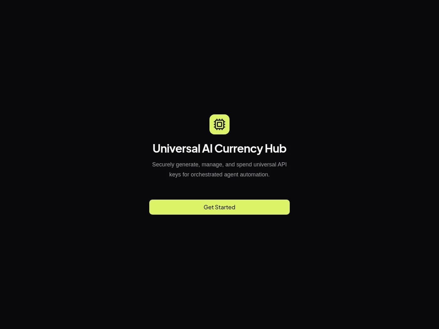 Universal AI Currency Hub