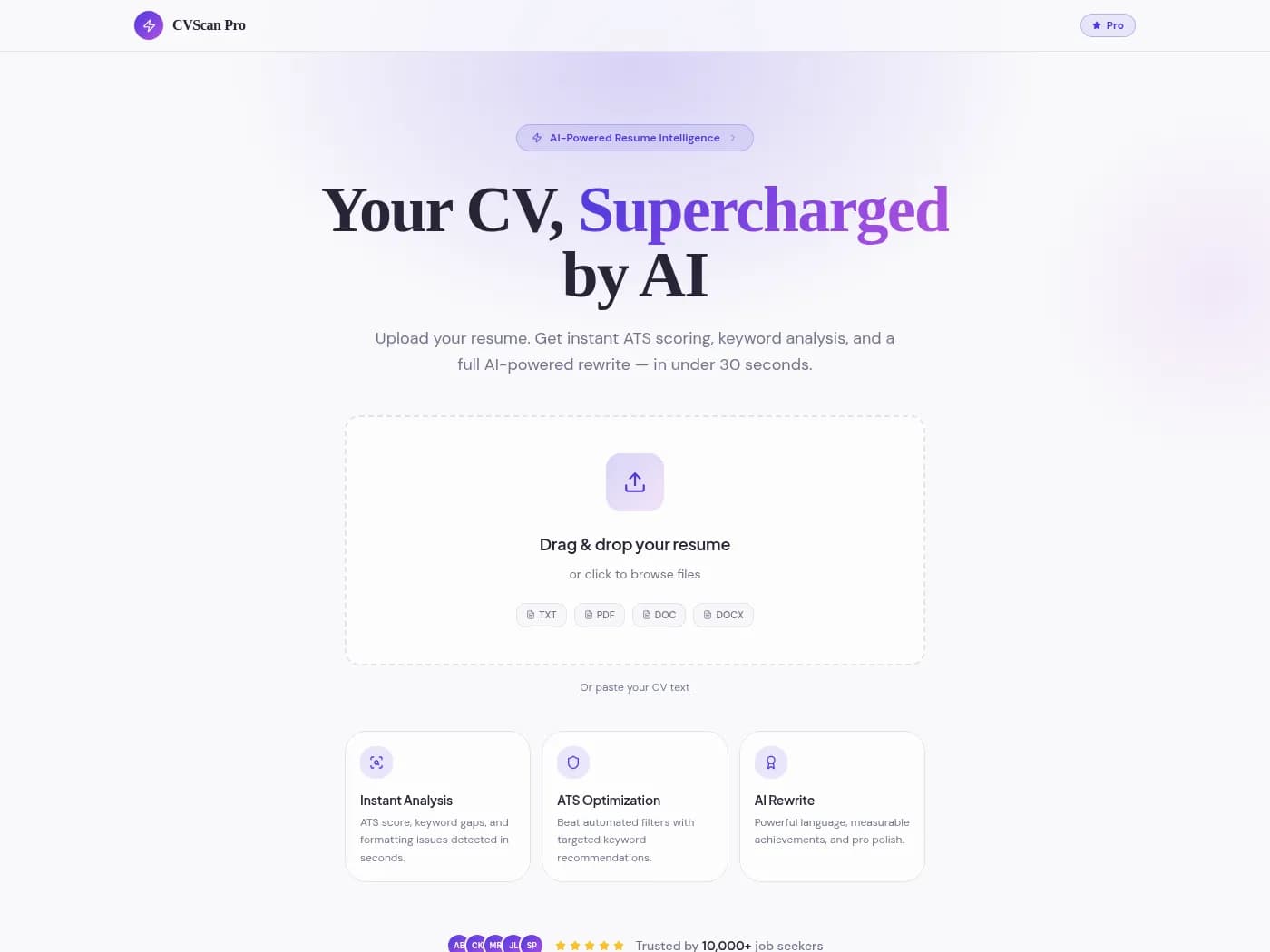 CV Genius AI Upgrade