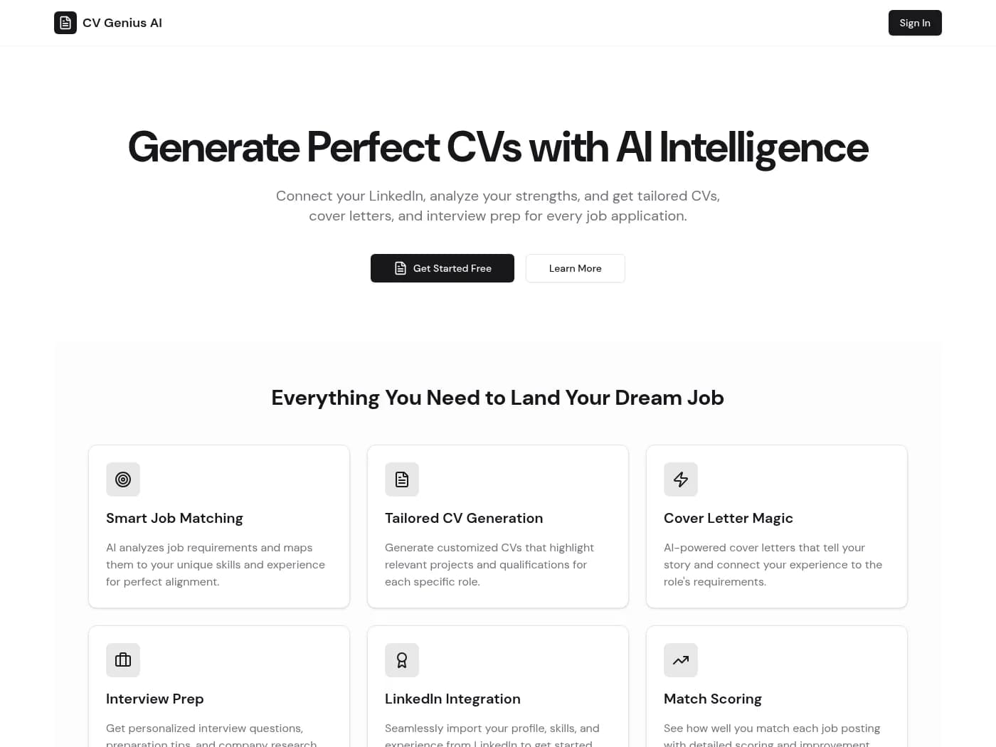 CV Genius AI