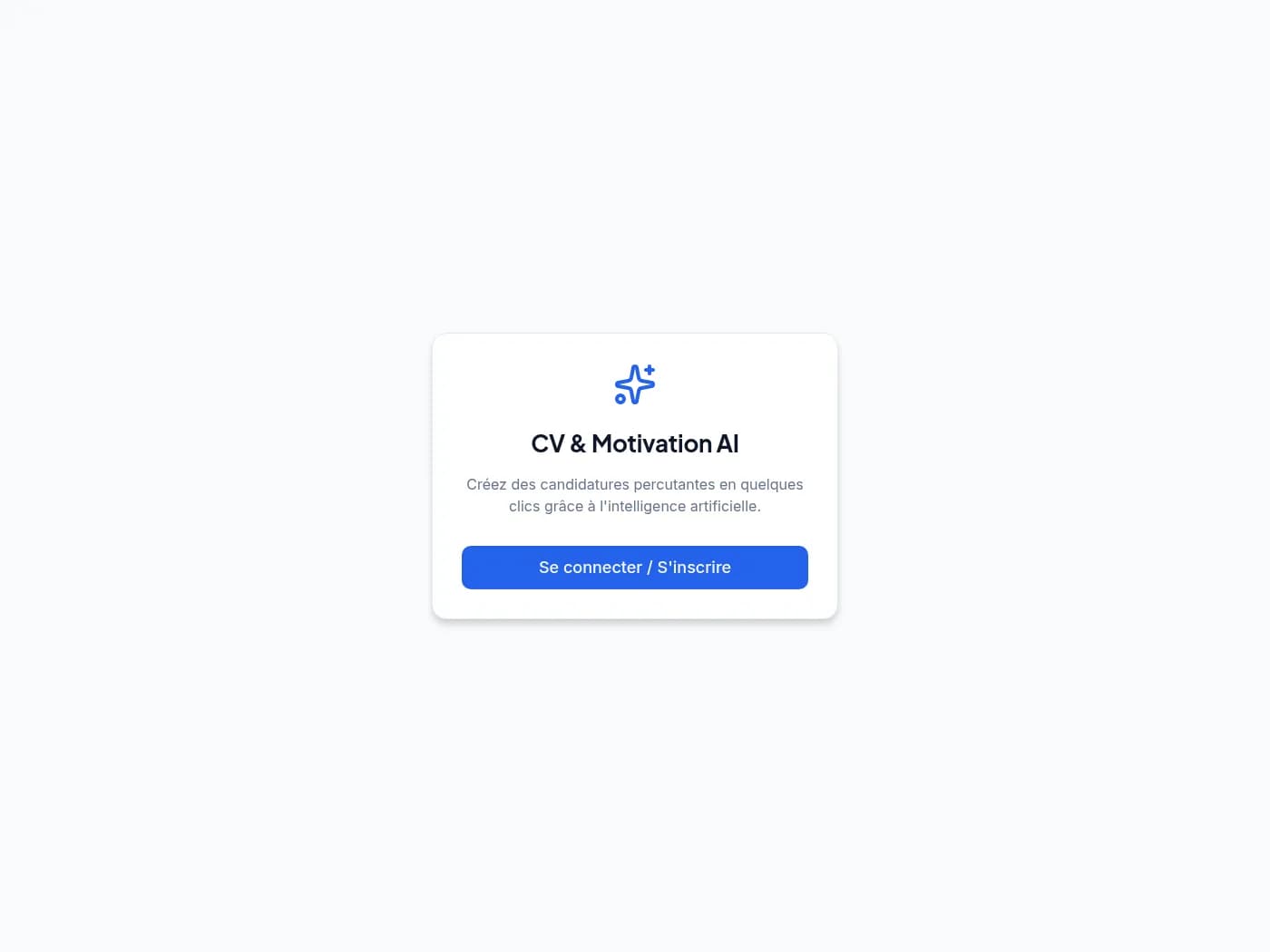 CV & Letter AI Builder