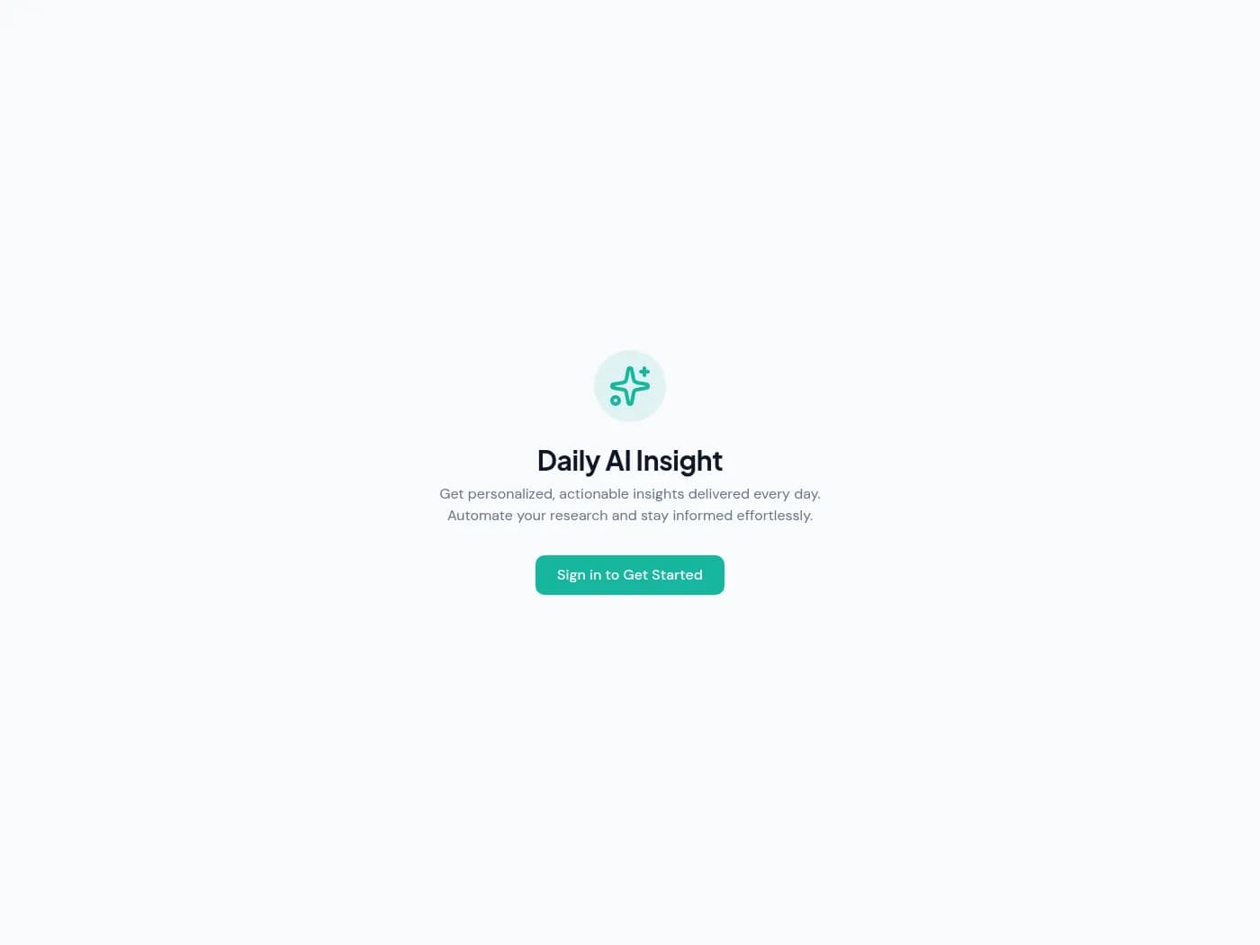 Daily AI Insight Agent