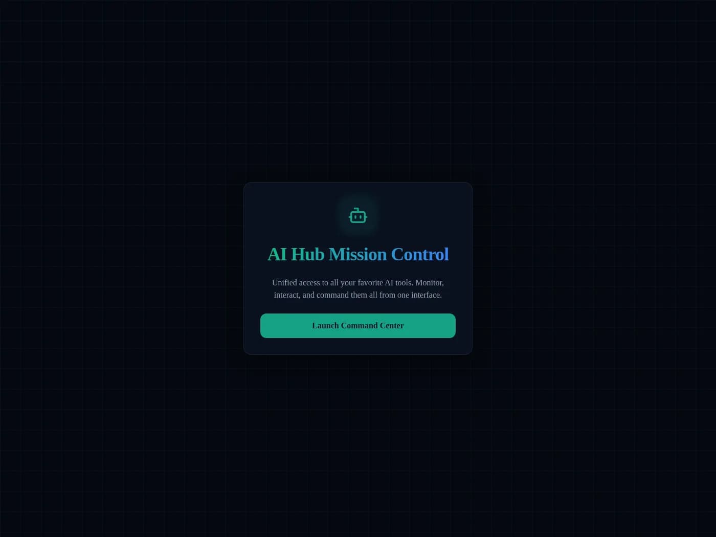 AI Dashboard Hub