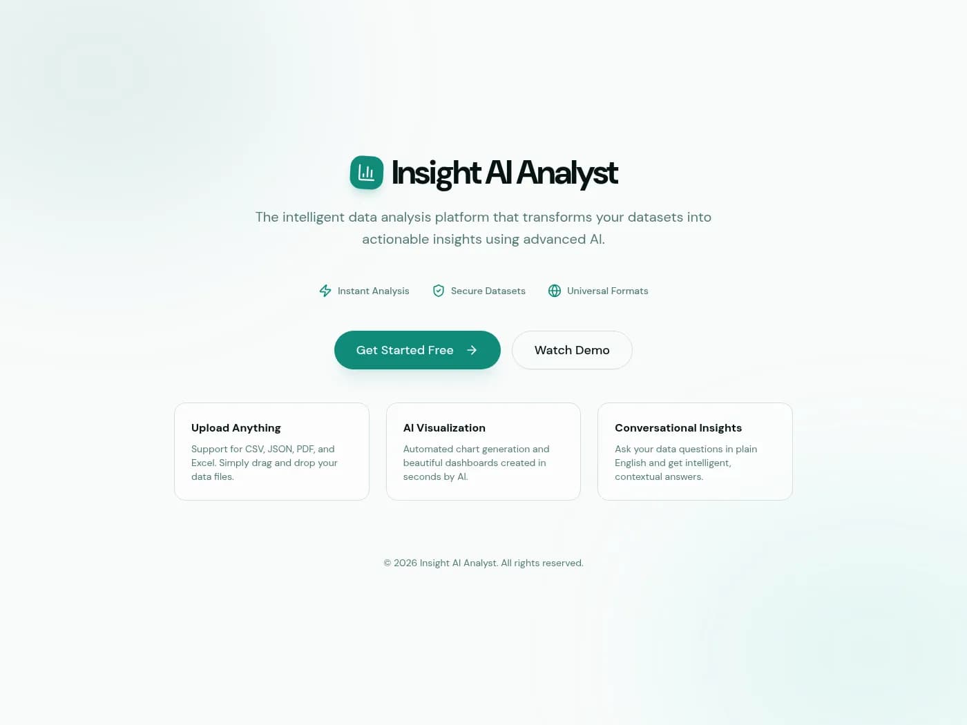 Insight AI Analyst
