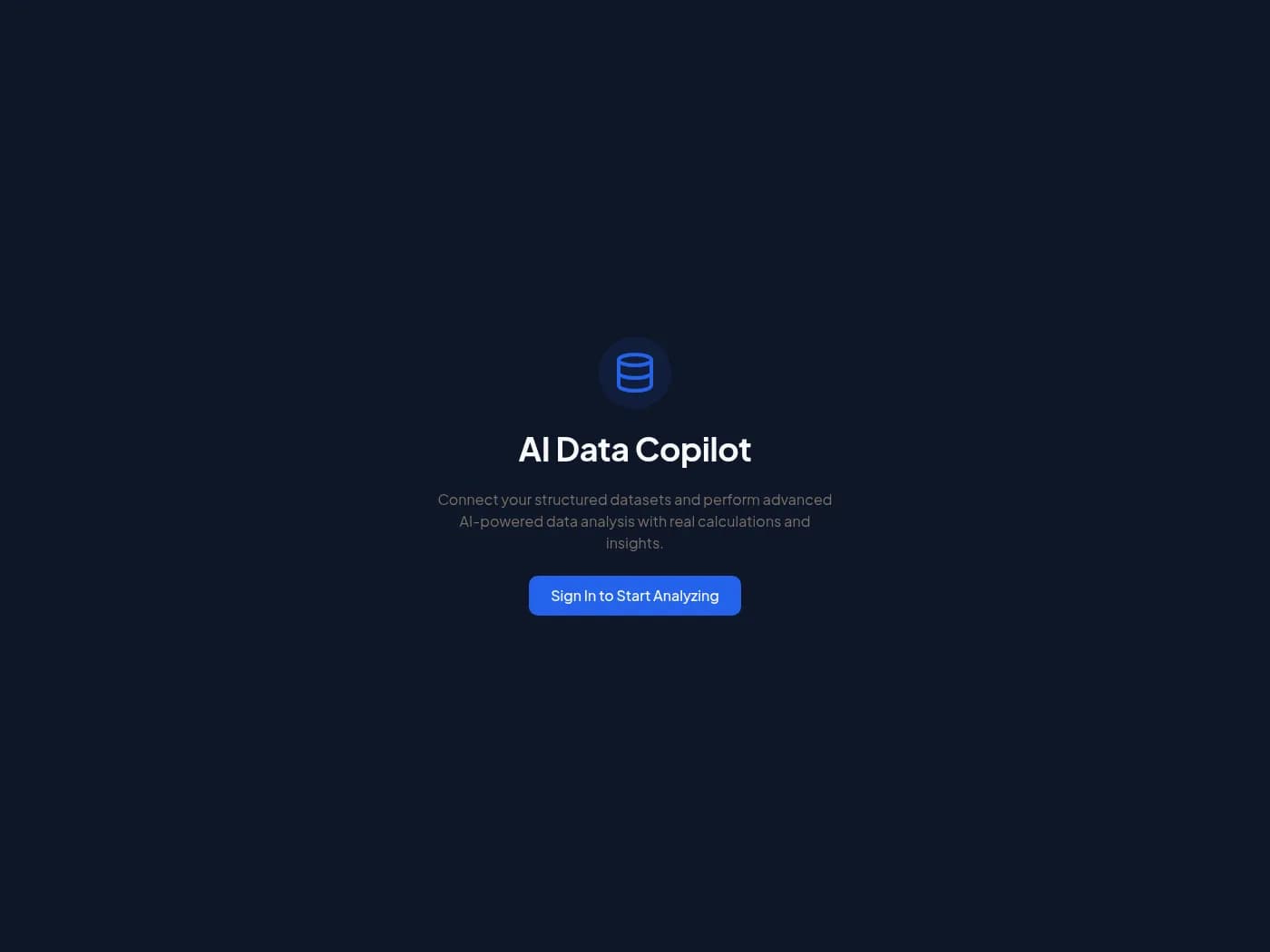 AI Data Copilot