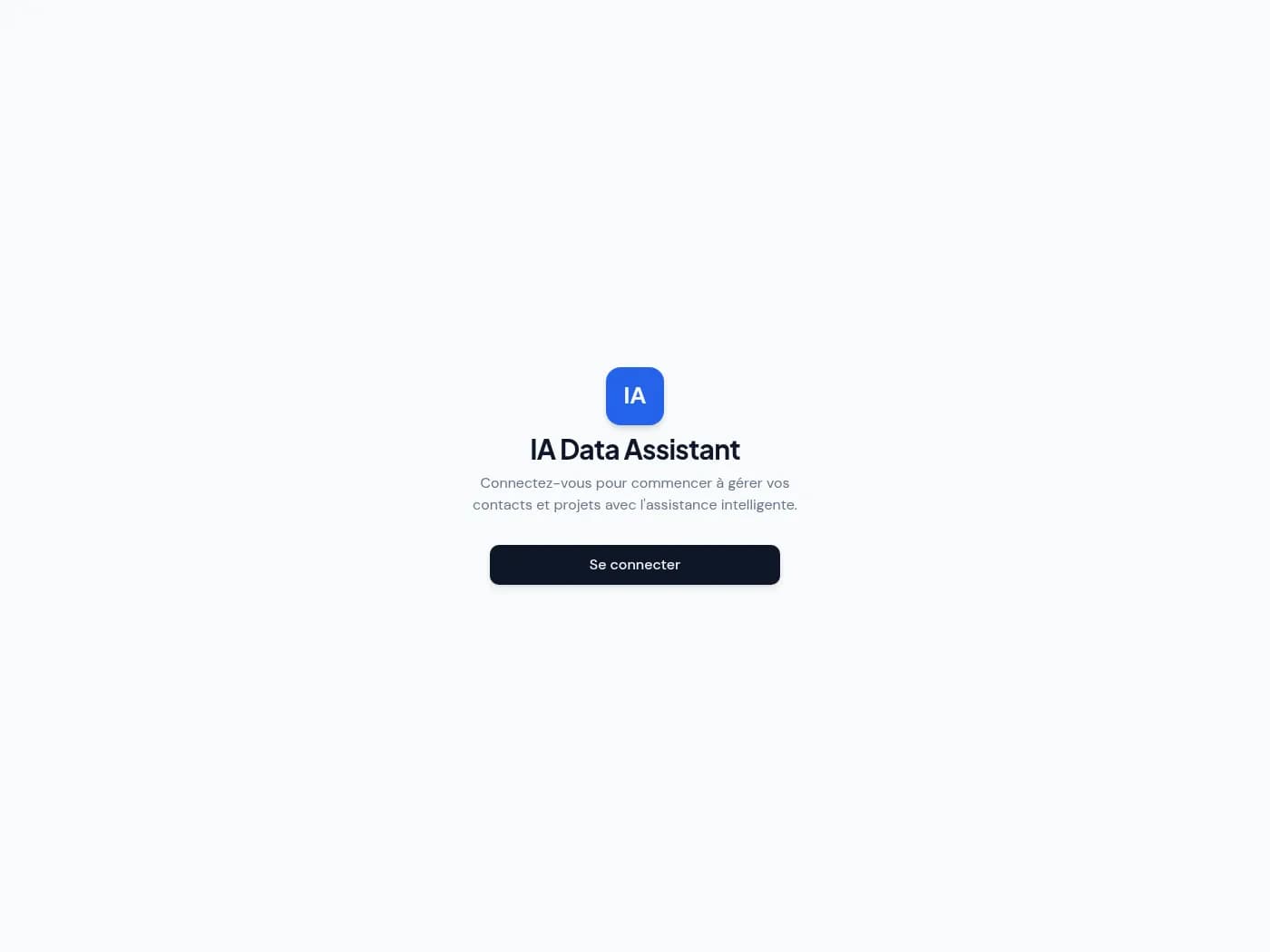 AI Data Management App