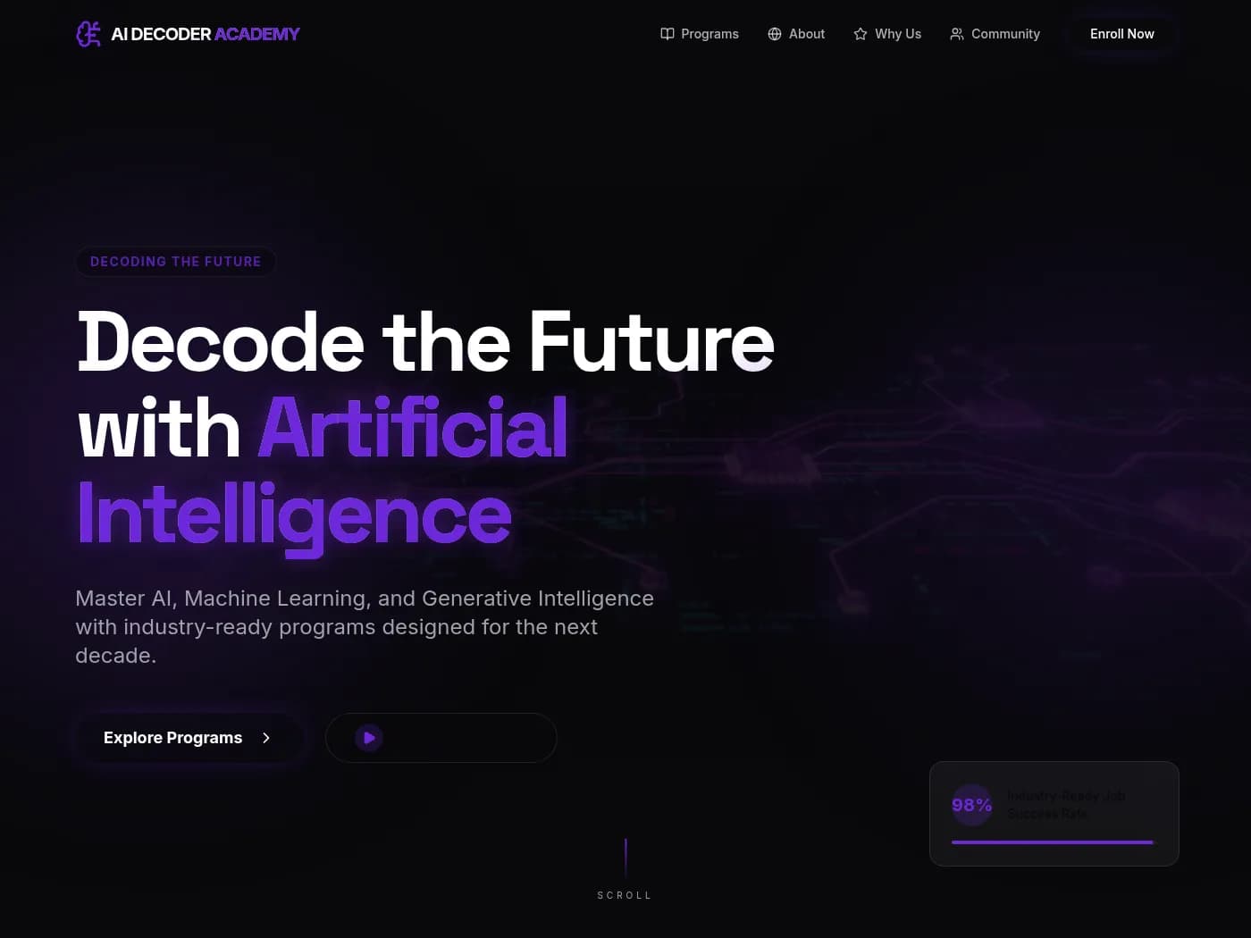 AI Decoder Academy Site